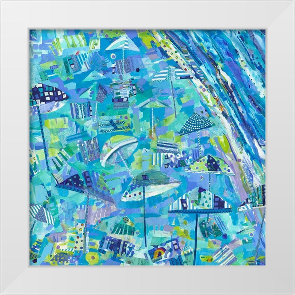 Grim, Tara Funk 26x26 White Modern Wood Framed Museum Art Print Titled ...