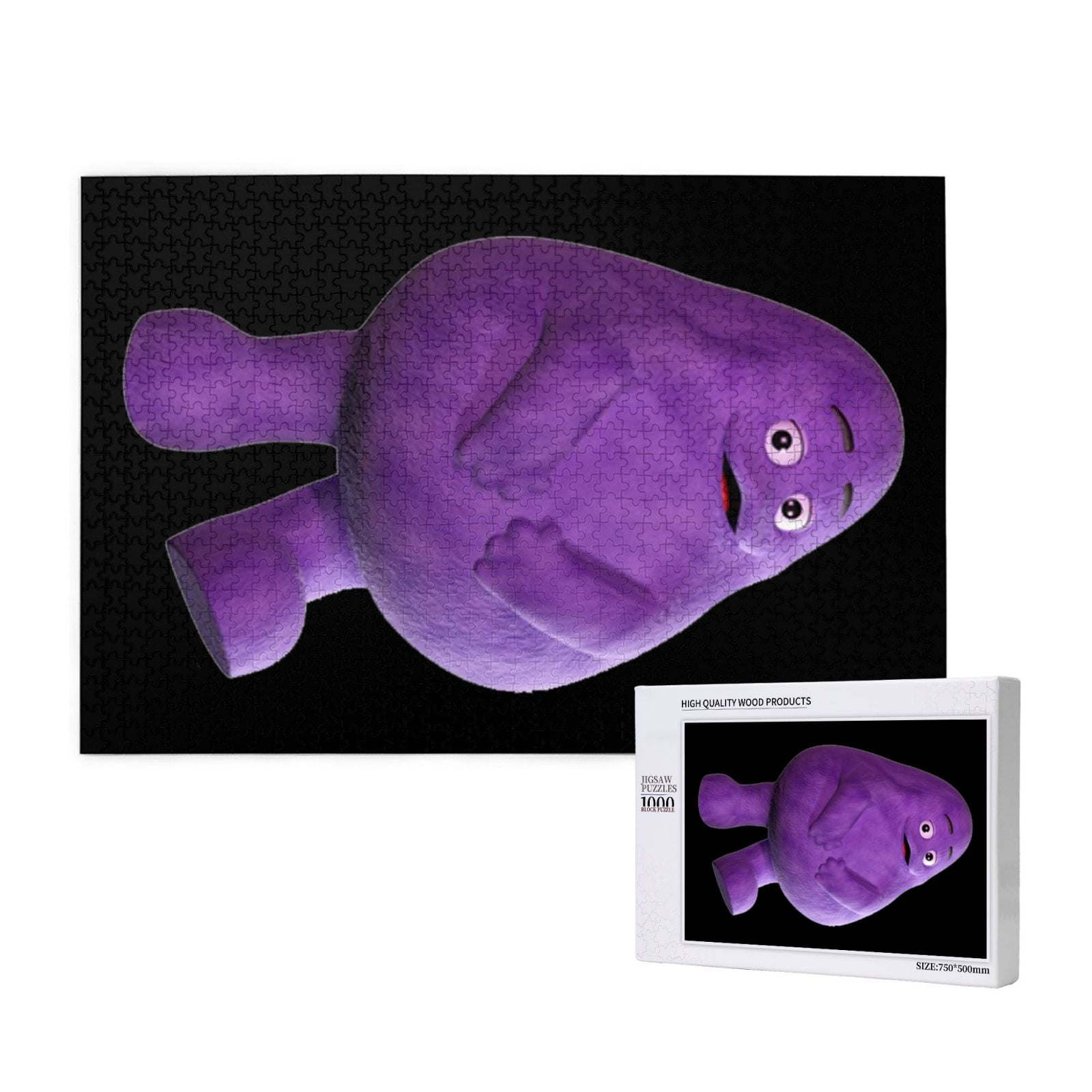 Grimace Jigsaw Puzzle 10000 Pieces for Adults DIY Wall Art Intellectual Decompressing ...