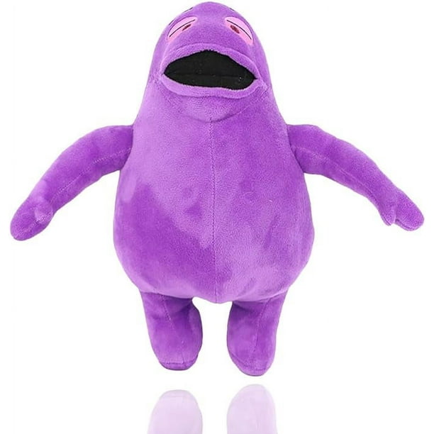 Grimace Shake Plush, Soft Stuffed Grimace Plush, Cartoon Birthday Gifts ...