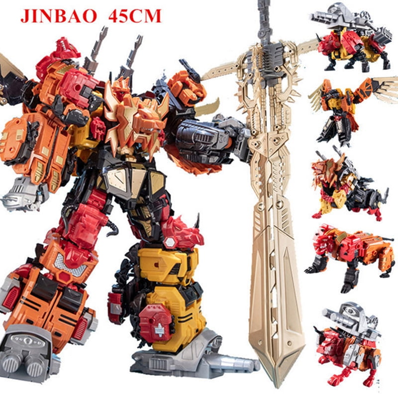 Grimlock Robot Transformation Dinosaurs Tyrannosaurus Rex Action Figure ...