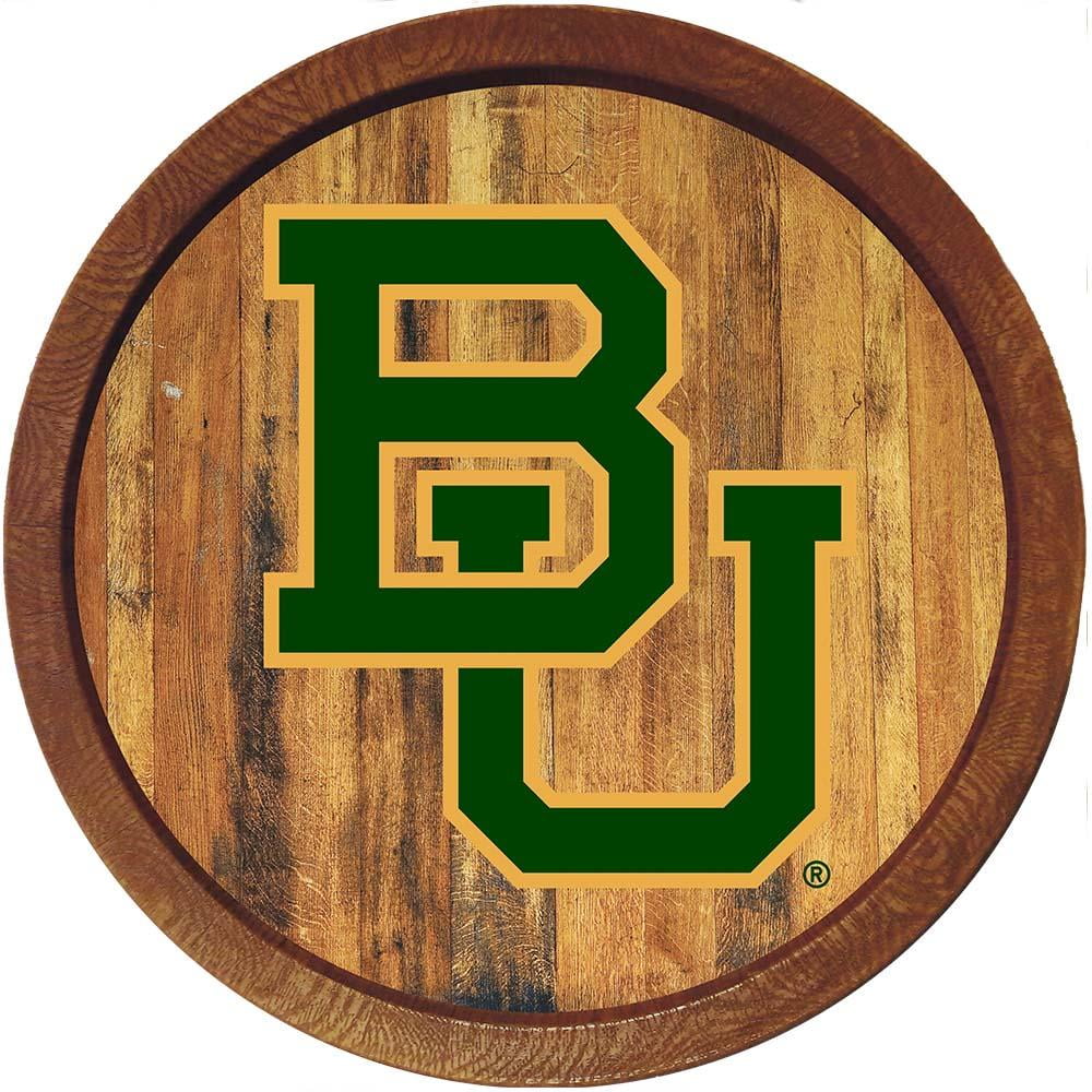 Baylor Bears 21'' x 21'' Color Logo Faux Barrel Top Sign - Walmart.com
