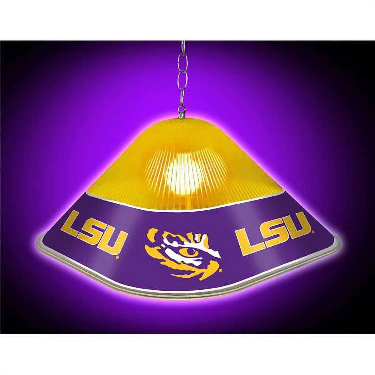 Grimm Industries LS-410-02 LSU Game Table Light, Purple & Gold - Square ...