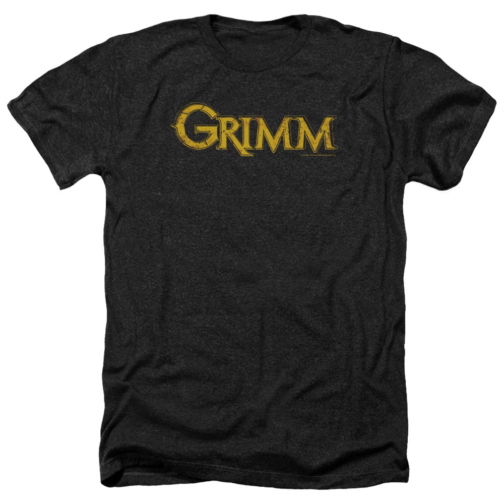 Grimm Logo Officially Licensed Heather Adult T Shirt - Walmart.com