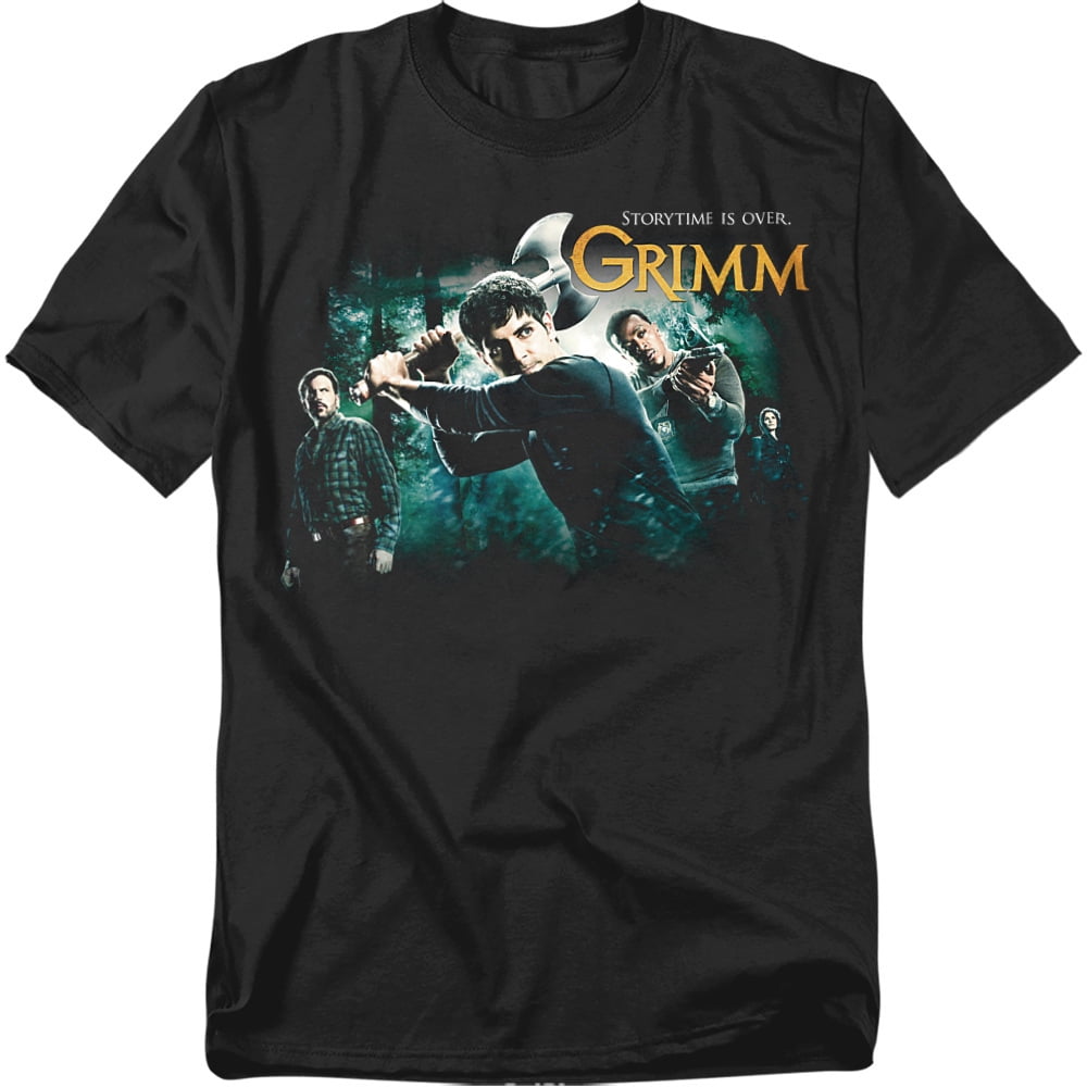 Grimm T-Shirt Storytime Is Over Unisex Graphic Tee For Men & Women ...