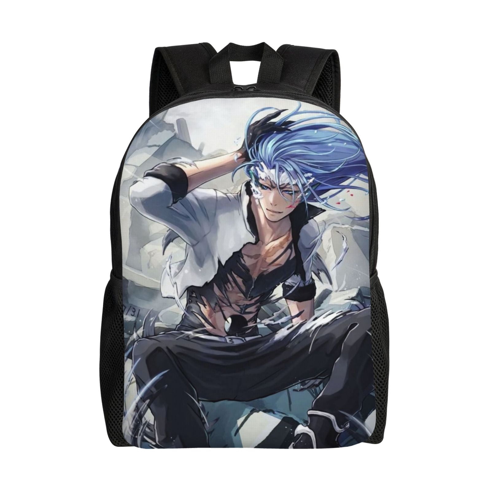 Grimmjow Jeagerjaques Anime Backpack Cartoon Travel Bags 3D Printed ...