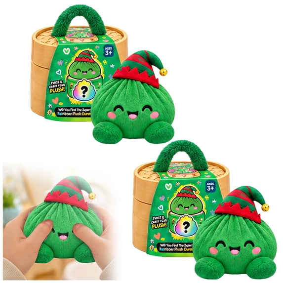 Grimnir Cute Bao Bun Toy With Steamer Soft Dumpling Stuffed Animal Food ...