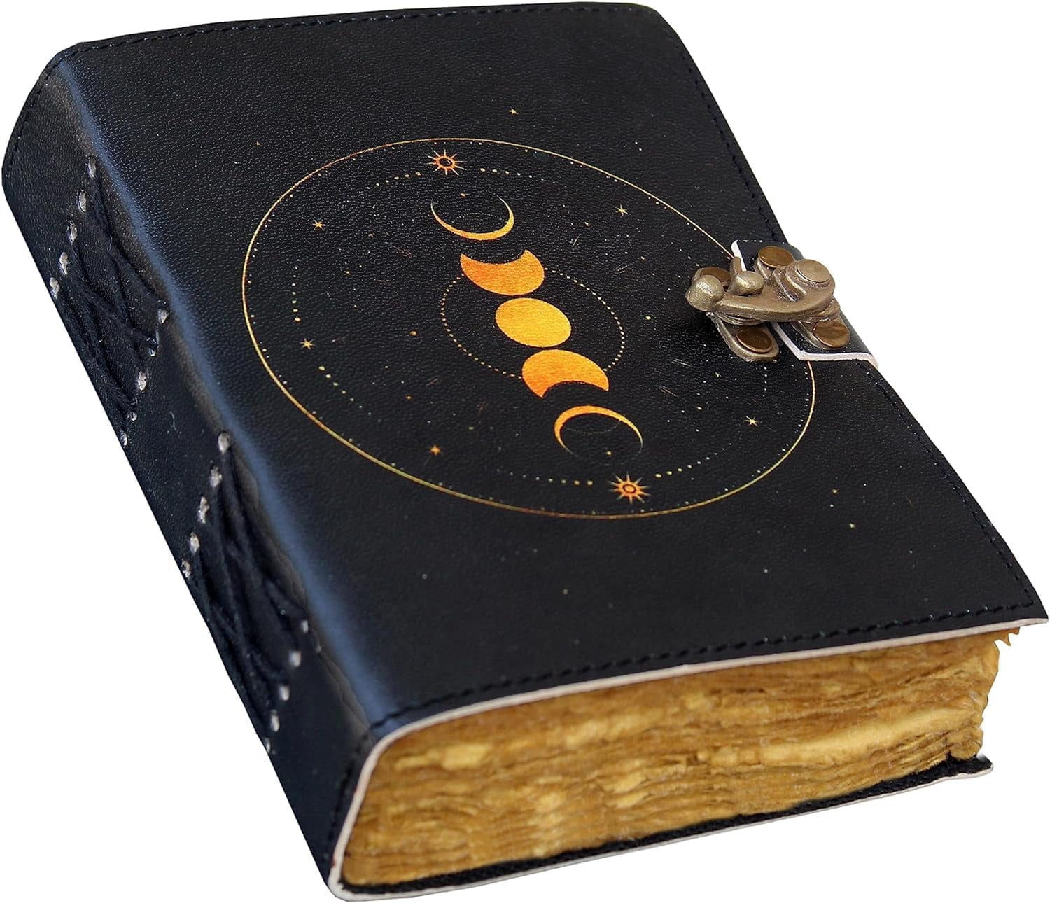 Grimoire Moon Phases Spell Book Of Shadows Journal, Witchcraft Supplies ...