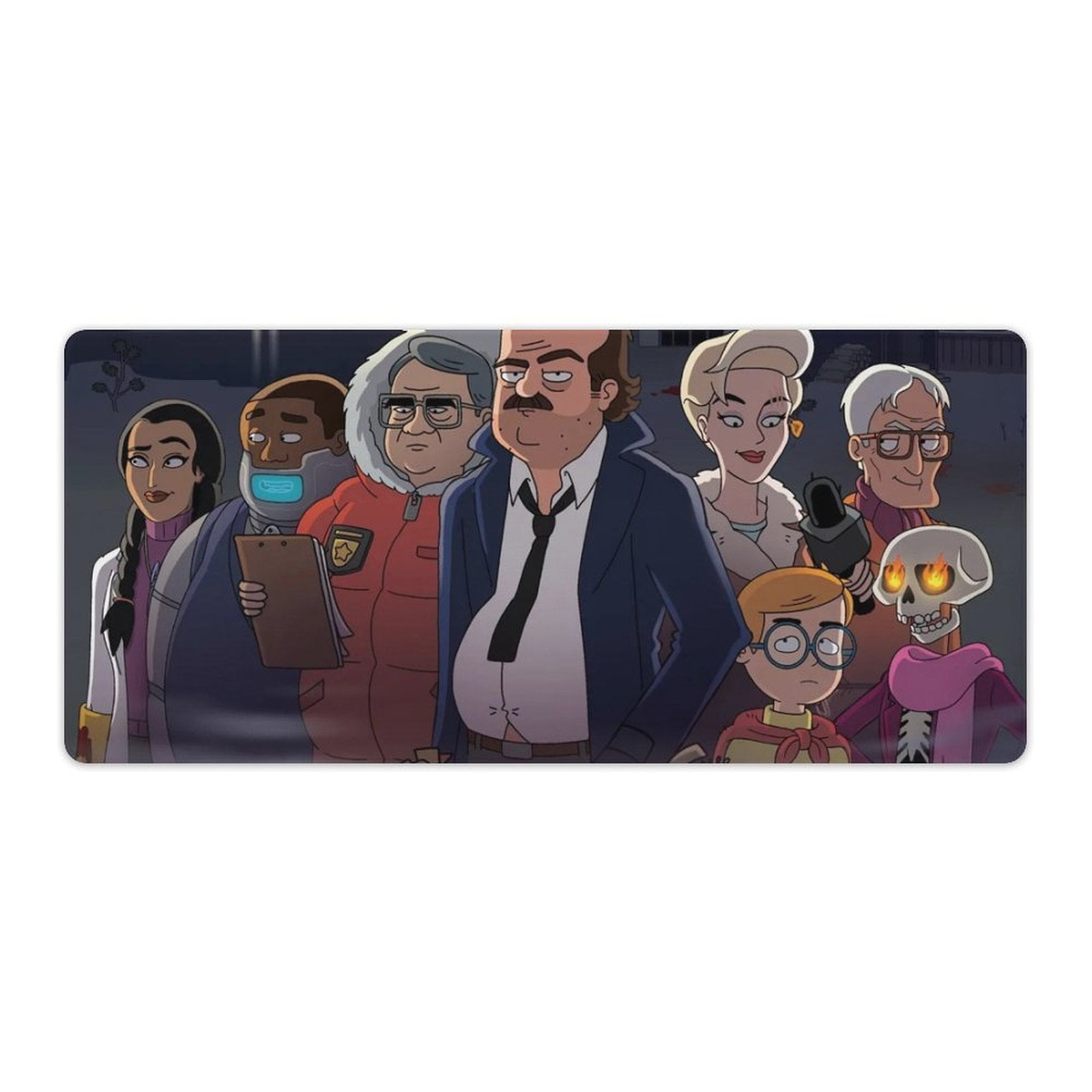 Grimsburg Animated Mouse Pad No-sliped Large Mousepad Extended Gaming ...