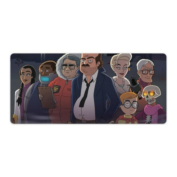 Grimsburg Animated Mouse Pad No-sliped Large Mousepad Extended Gaming ...