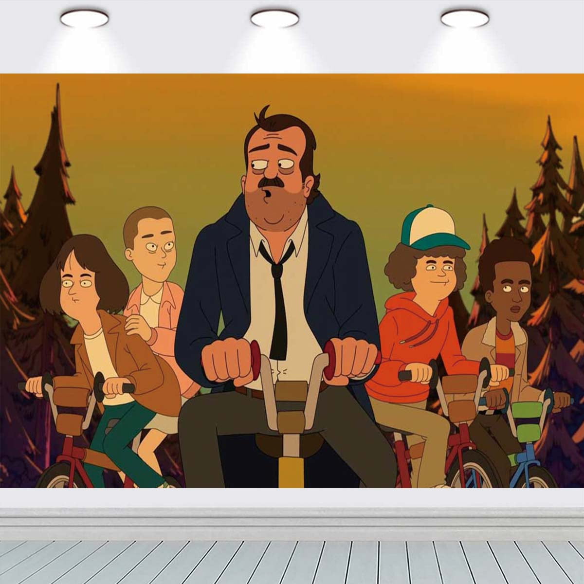 Grimsburg school Backdrop Taspestry Wall Decor Banner Party Supplies ...