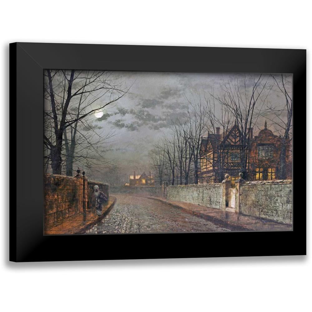 Grimshaw, John Atkinson 18x13 Black Modern Framed Museum Art Print ...