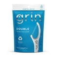 Grin Double Flosspyx - 75 ct - Dental Floss Picks, Flossers, Two Lines ...