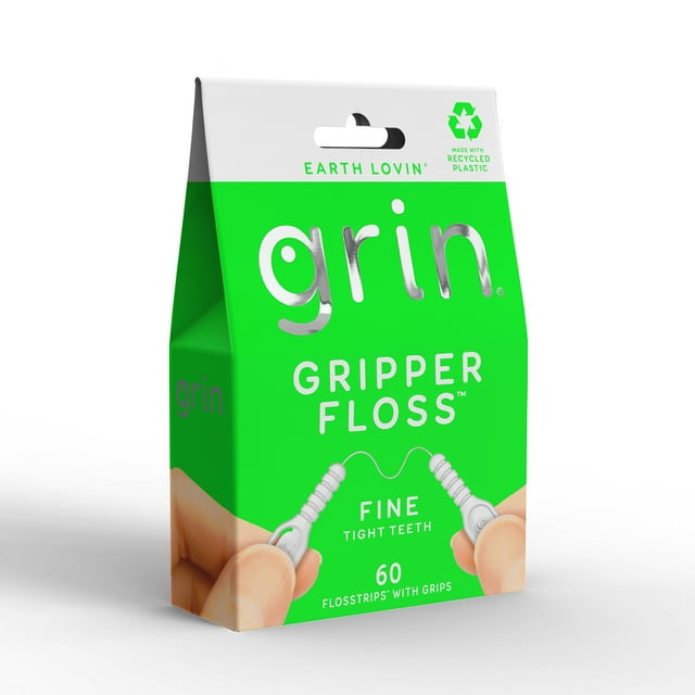 Grin Gripper Floss Fine 60 ct - Walmart.com
