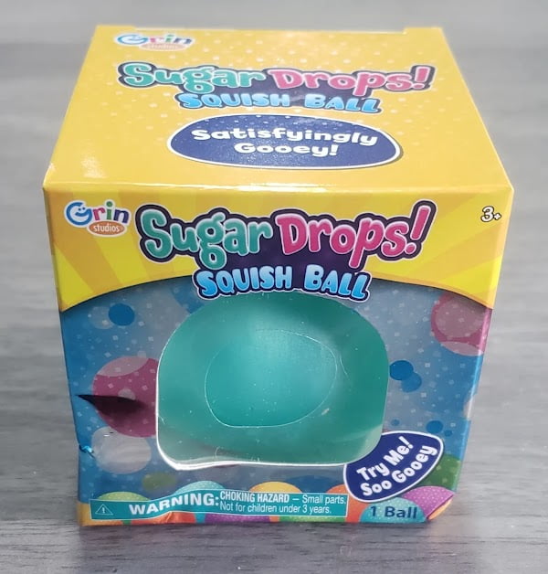 Grin Studios Sugar Drops Squishies Soft Toys Squish Ball Pack, 4 ...