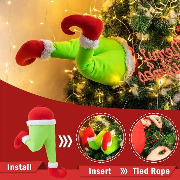Grinch Christmas Garland