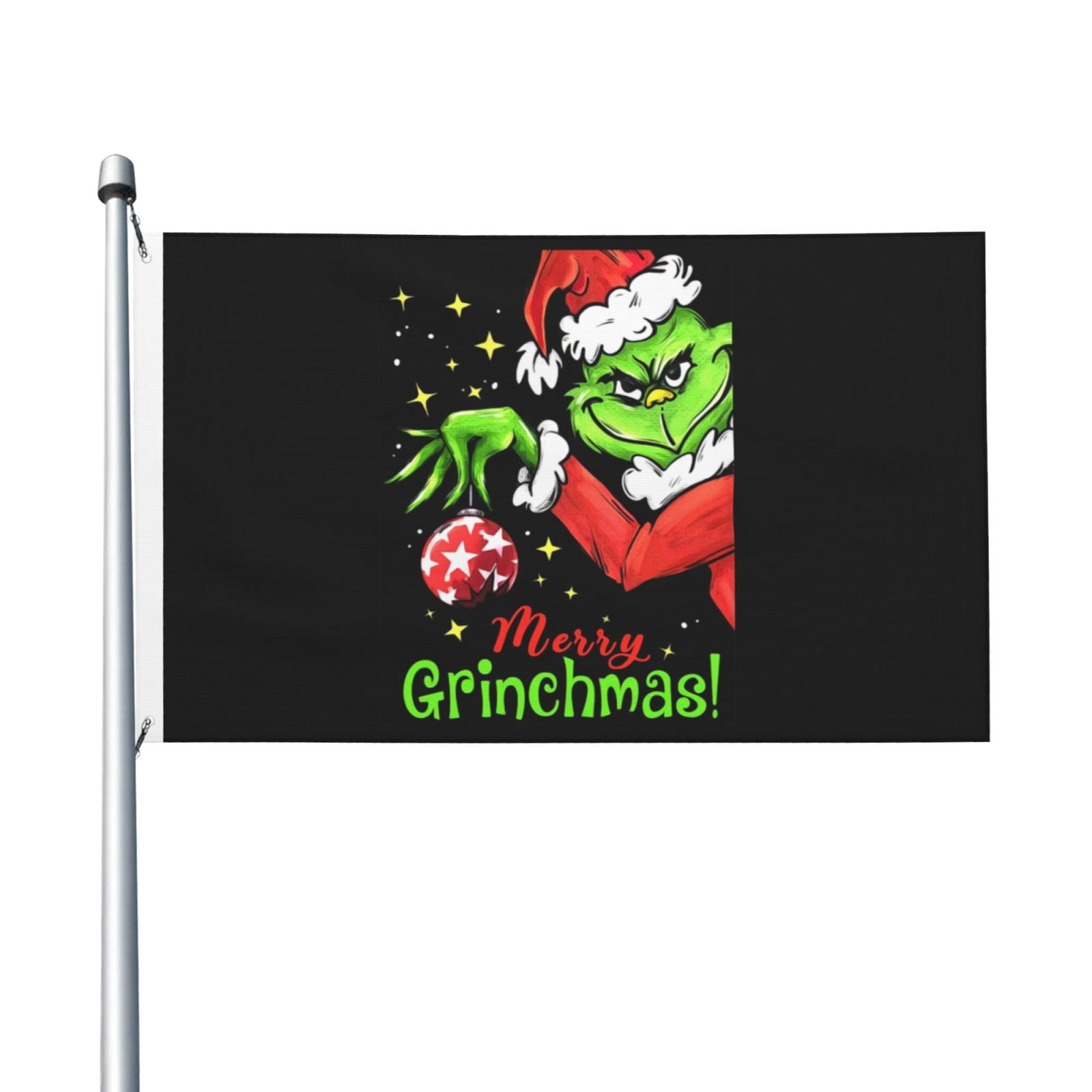 Grinch 1 3x5ft Face Flag Fade Proof Holiday Fall Flag Outdoor Banner ...