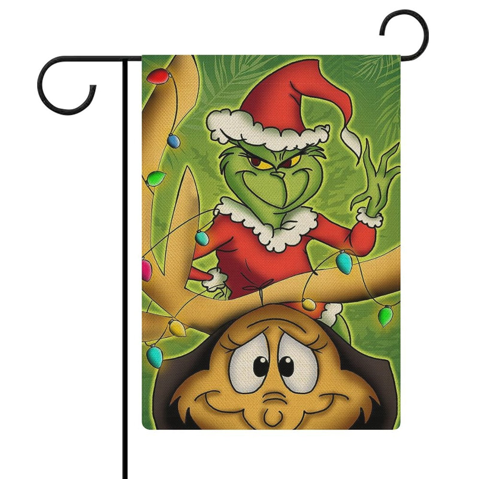Grinch 12 X 18 Inch Garden Banner - Double-Sided House Outdoor Flag for ...