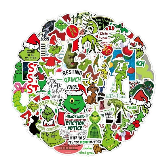 Grinch Stickers