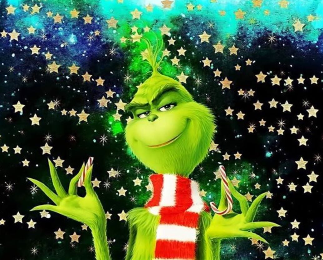 The Grinch 5D DIY Diamond Art Painting Kits, Diamonds Art Cartoon ...