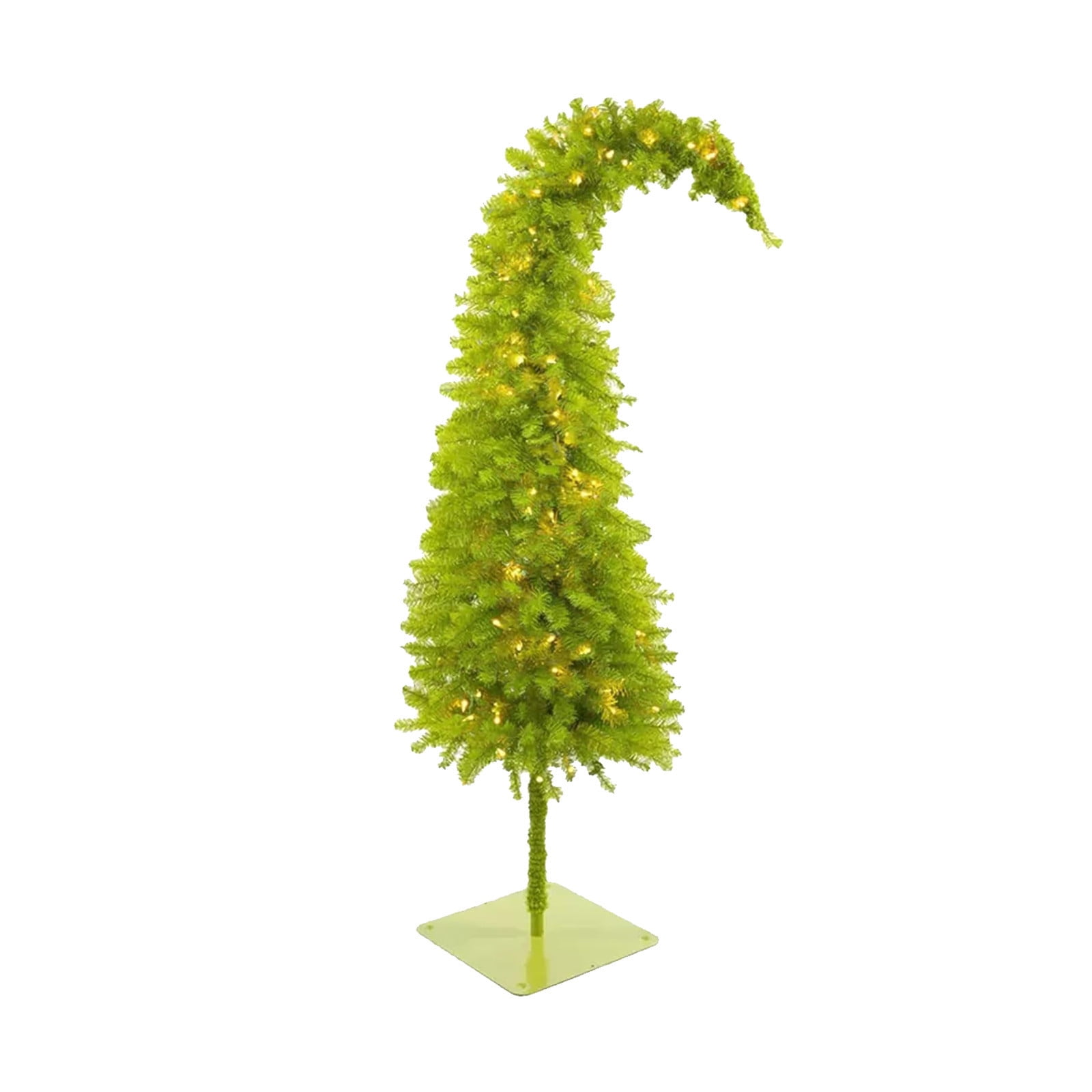 Cyinyin Grinch 5Ft Convenient Artificial Christmas Tree with Sturdy ...