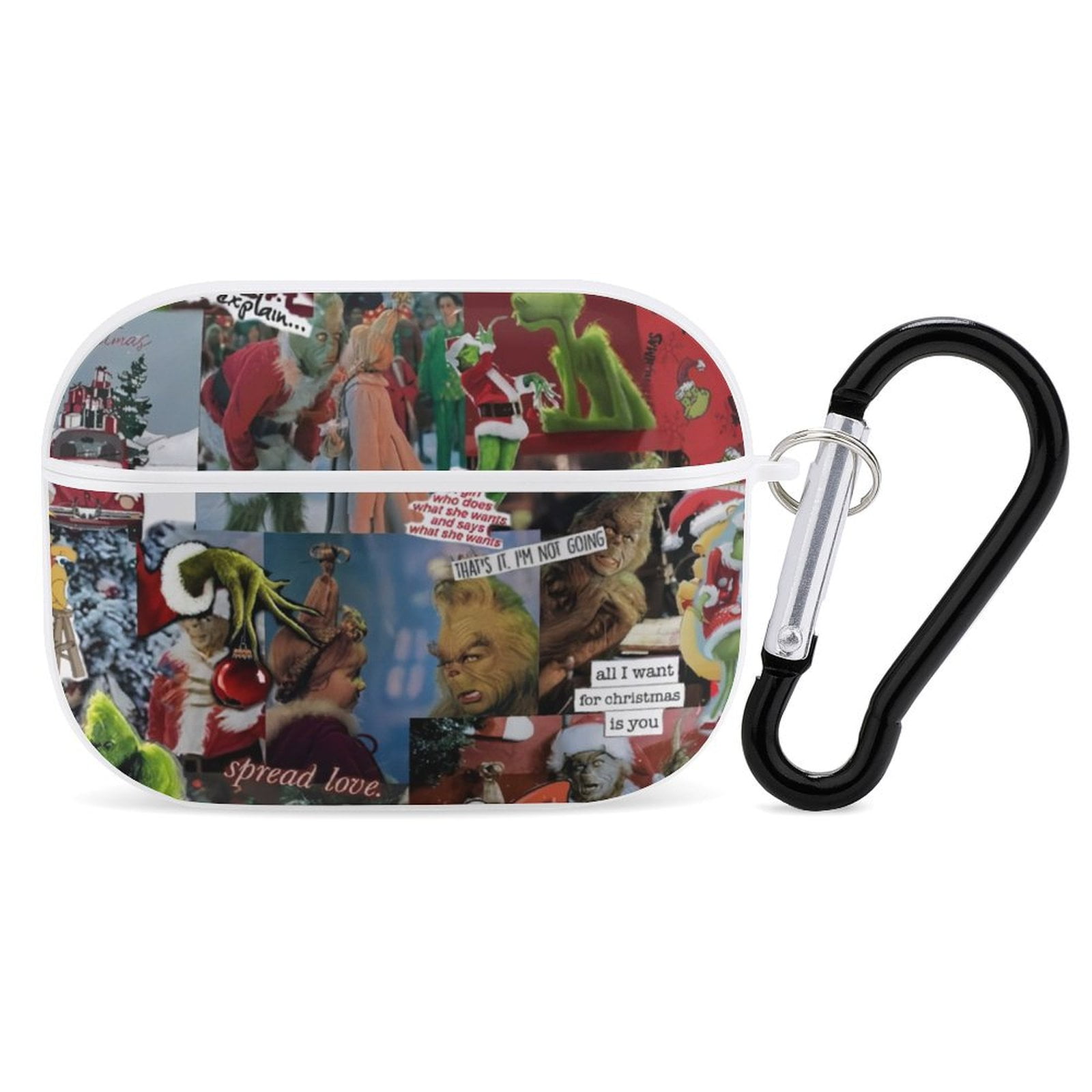 Grinch AirPods Pro Case Cover,PC Hard Shell Protective Case for Apple ...