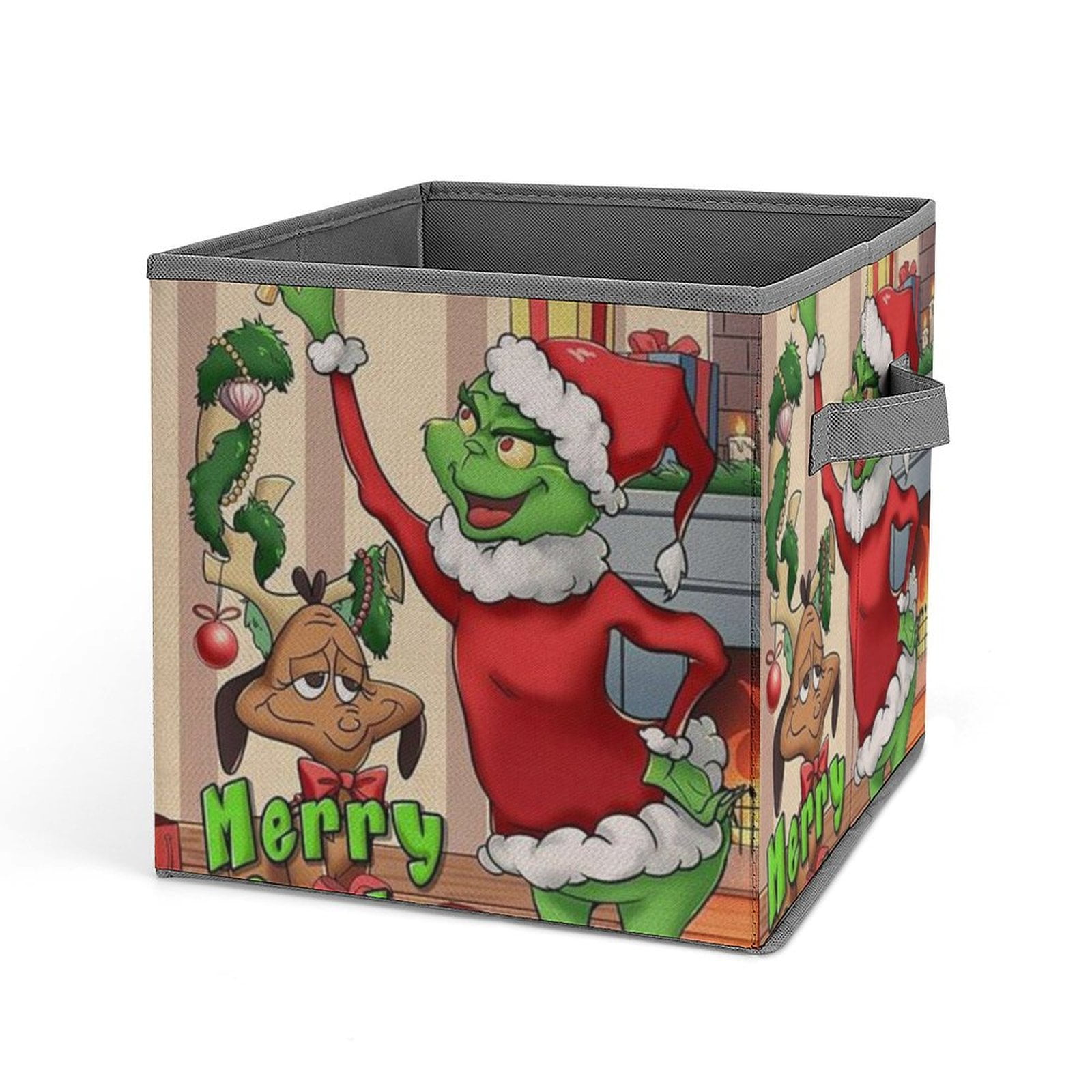 Grinch Anime Cartoon Cube Storage Bins, 10.6 Cube Storage Organizer ...