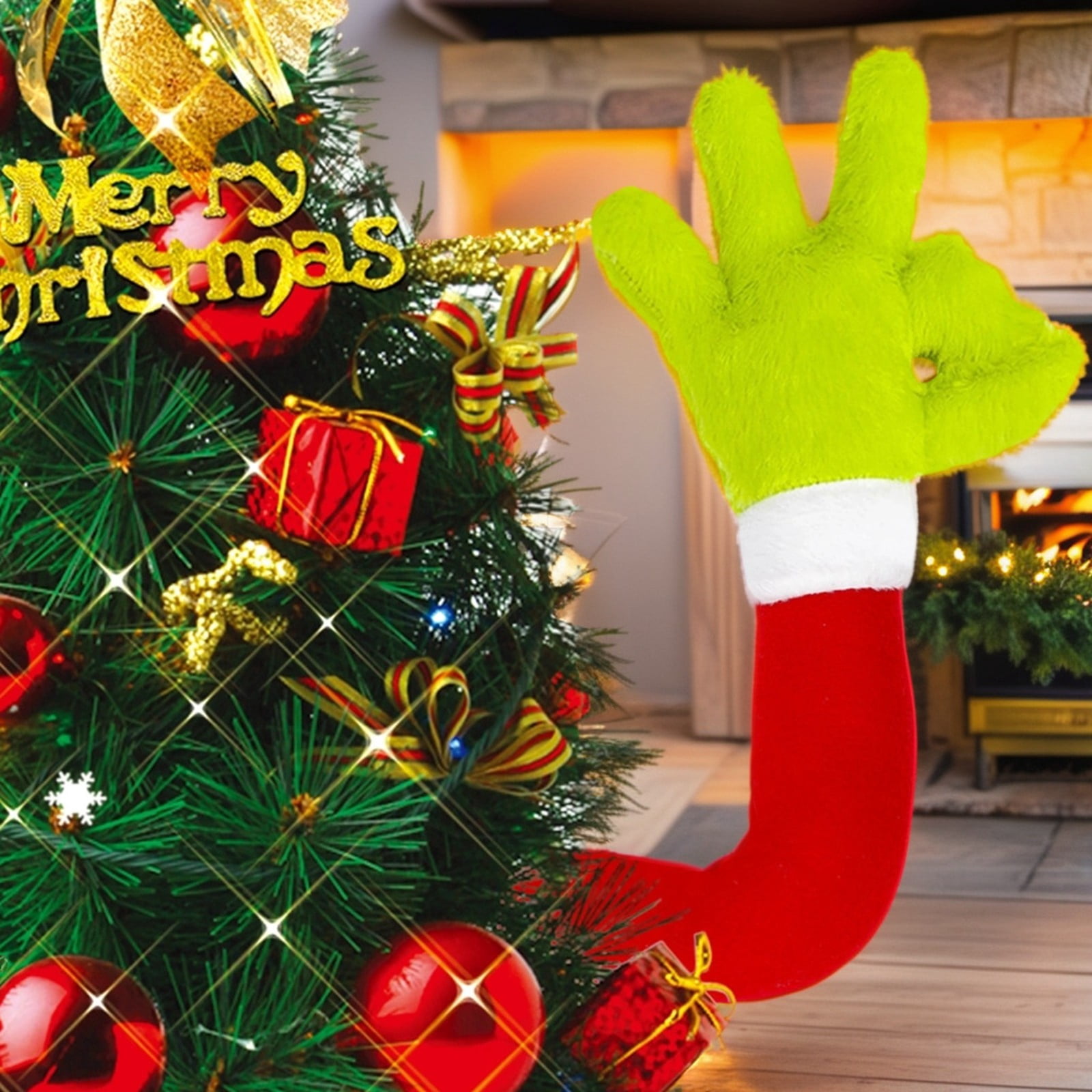 Grinch Arm for Christmas Tree, Grinch Christmas Tree Decorations Grinch ...