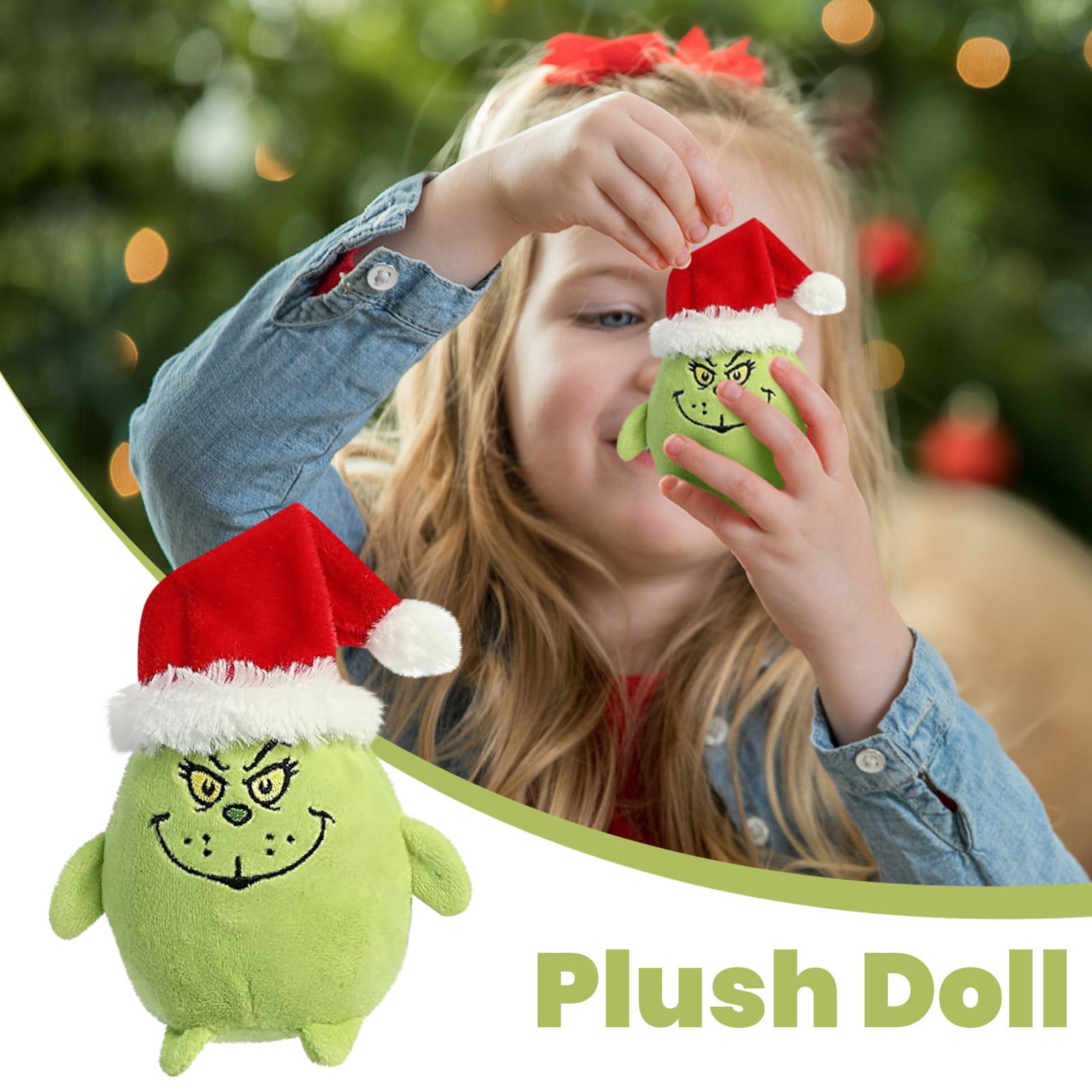 Grinch Baby Toys - Hot Sell- Plush Doll Toy Gift Cartoon Style Children ...