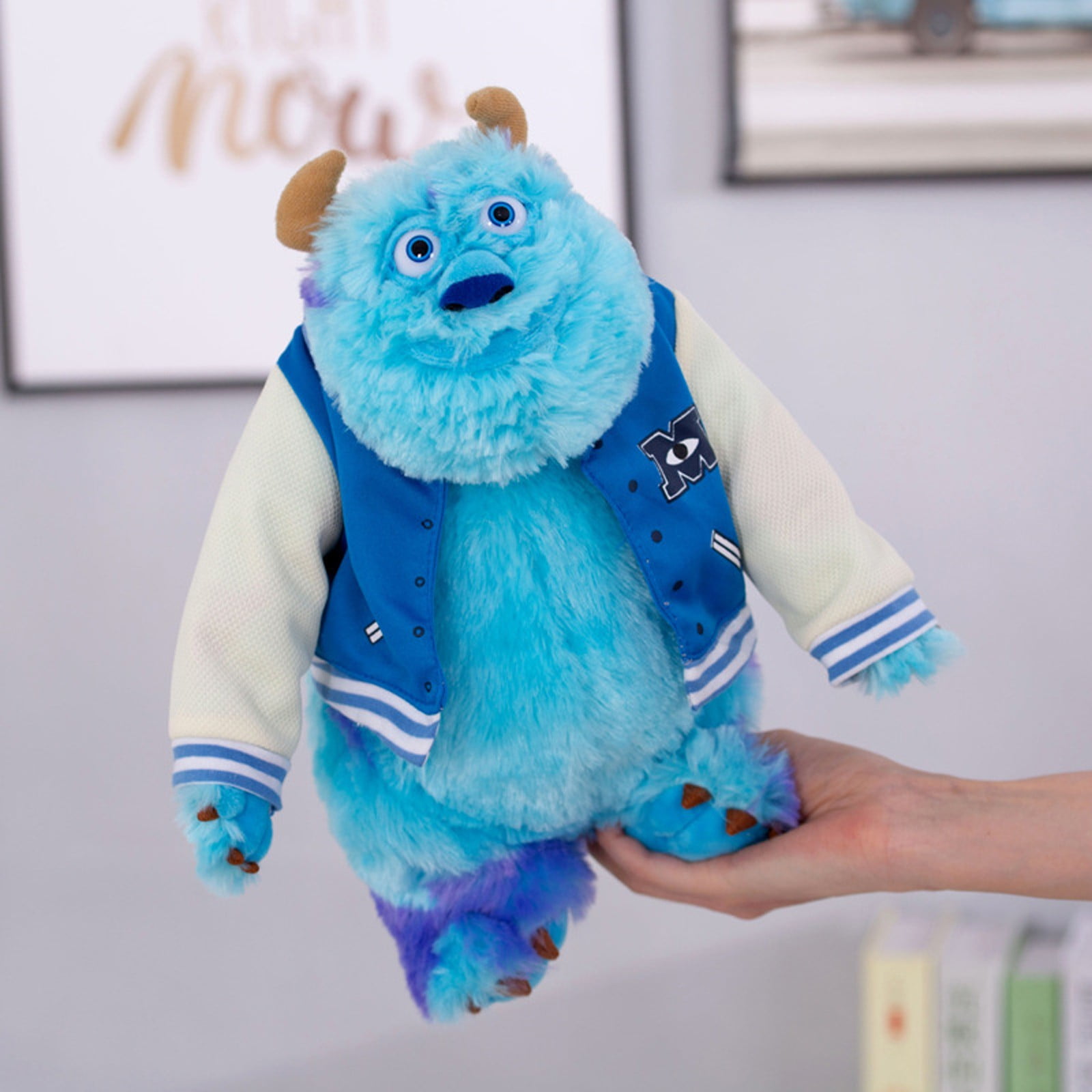 Grinch Baby Toys - Monsters Sullivan Blue Hair Monsters Doll Decoration ...