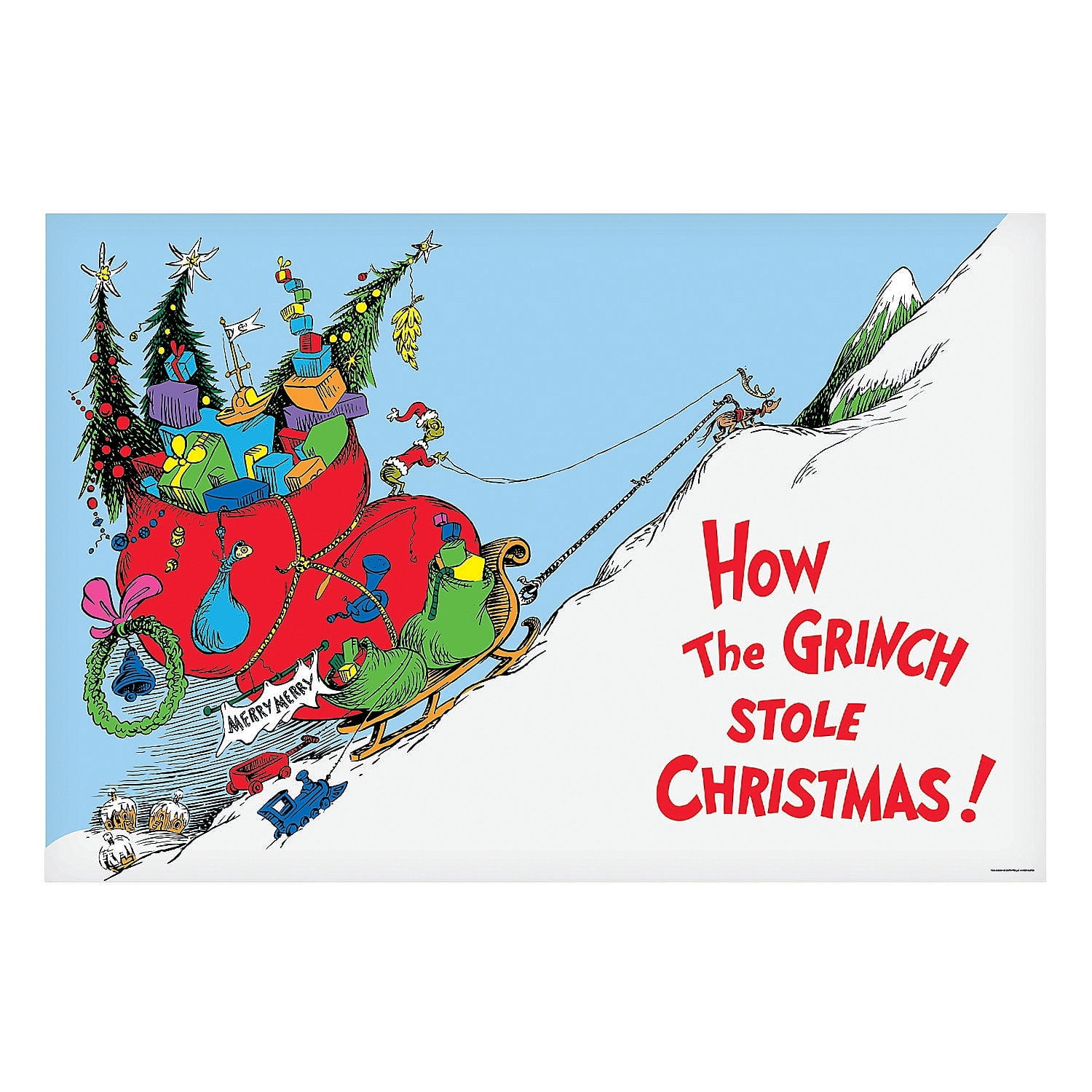 Grinch Backdrop For Christmas