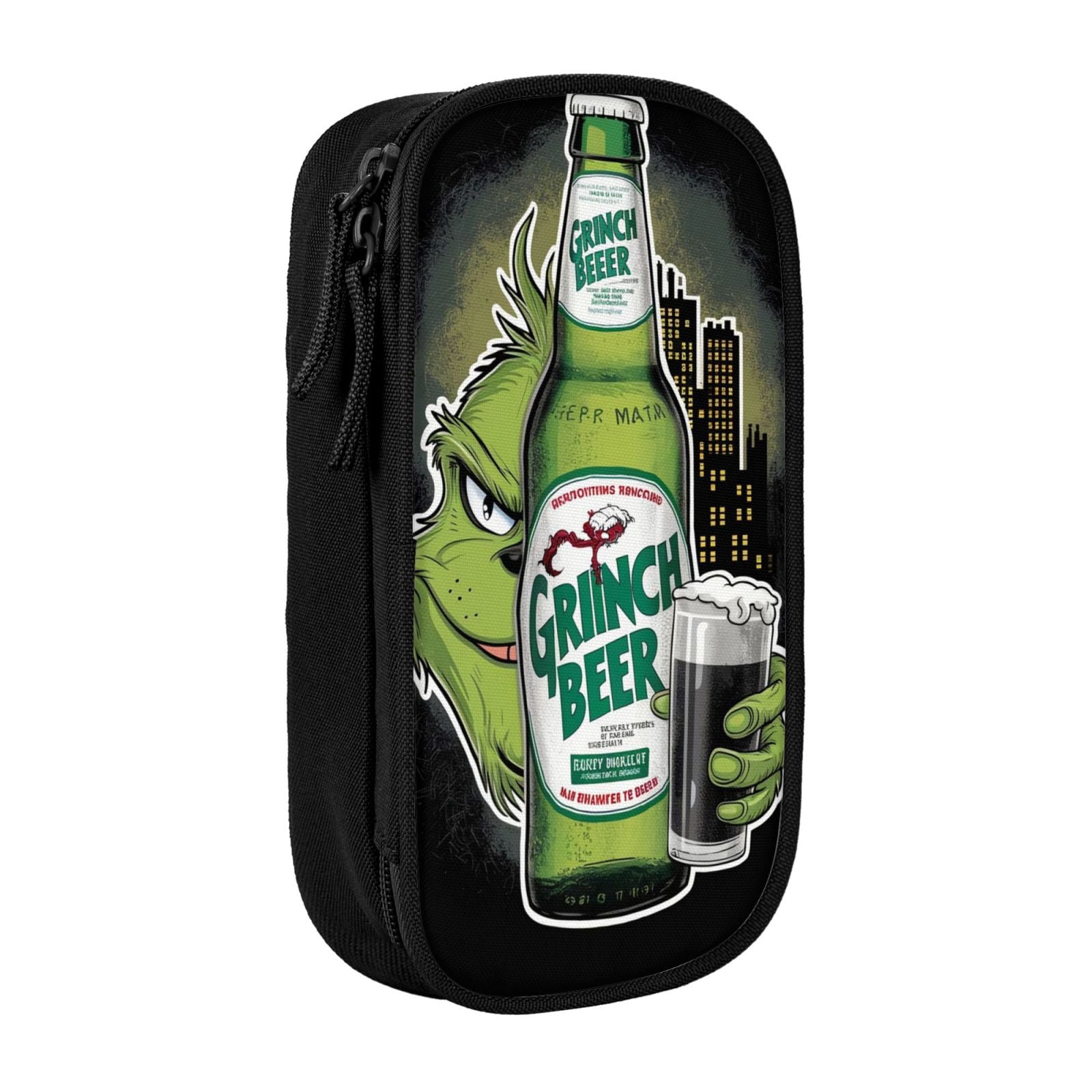 Grinch Beer Pencil Pouch,Pencil Case,Big Pencil Bag Pouch Box Organizer ...