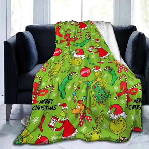 Grinch Blanket