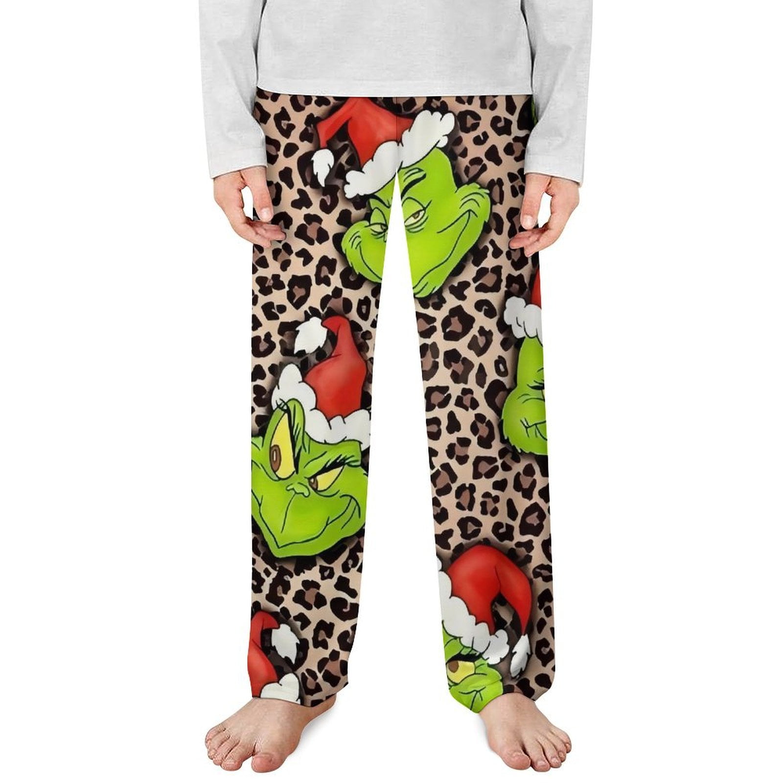 Grinch Boys Cartoon Straight Pajama Pants 130CM - Walmart.com