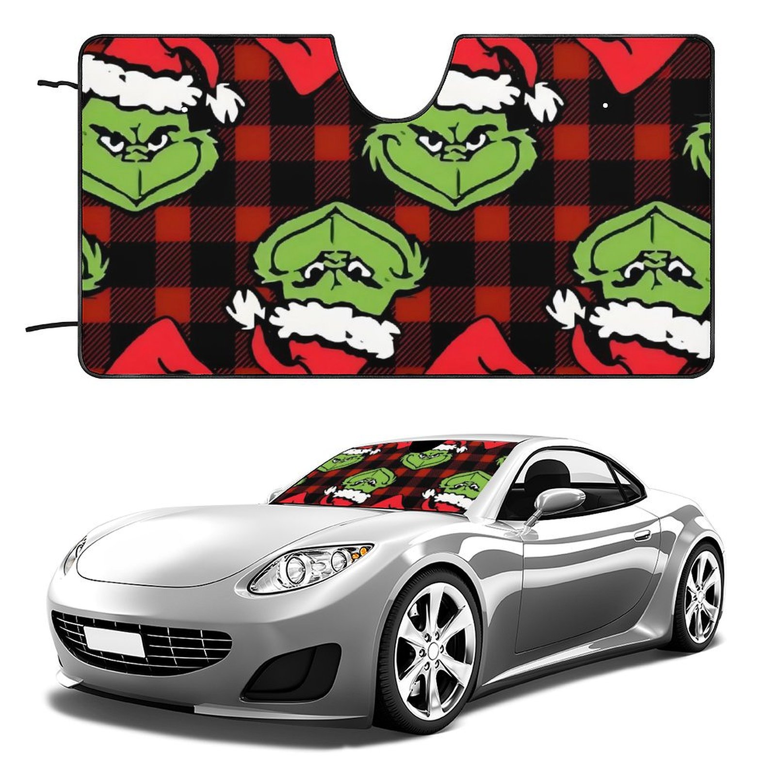 Grinch Car windshield visor is suitable for sedans, SUVs, and most car ...