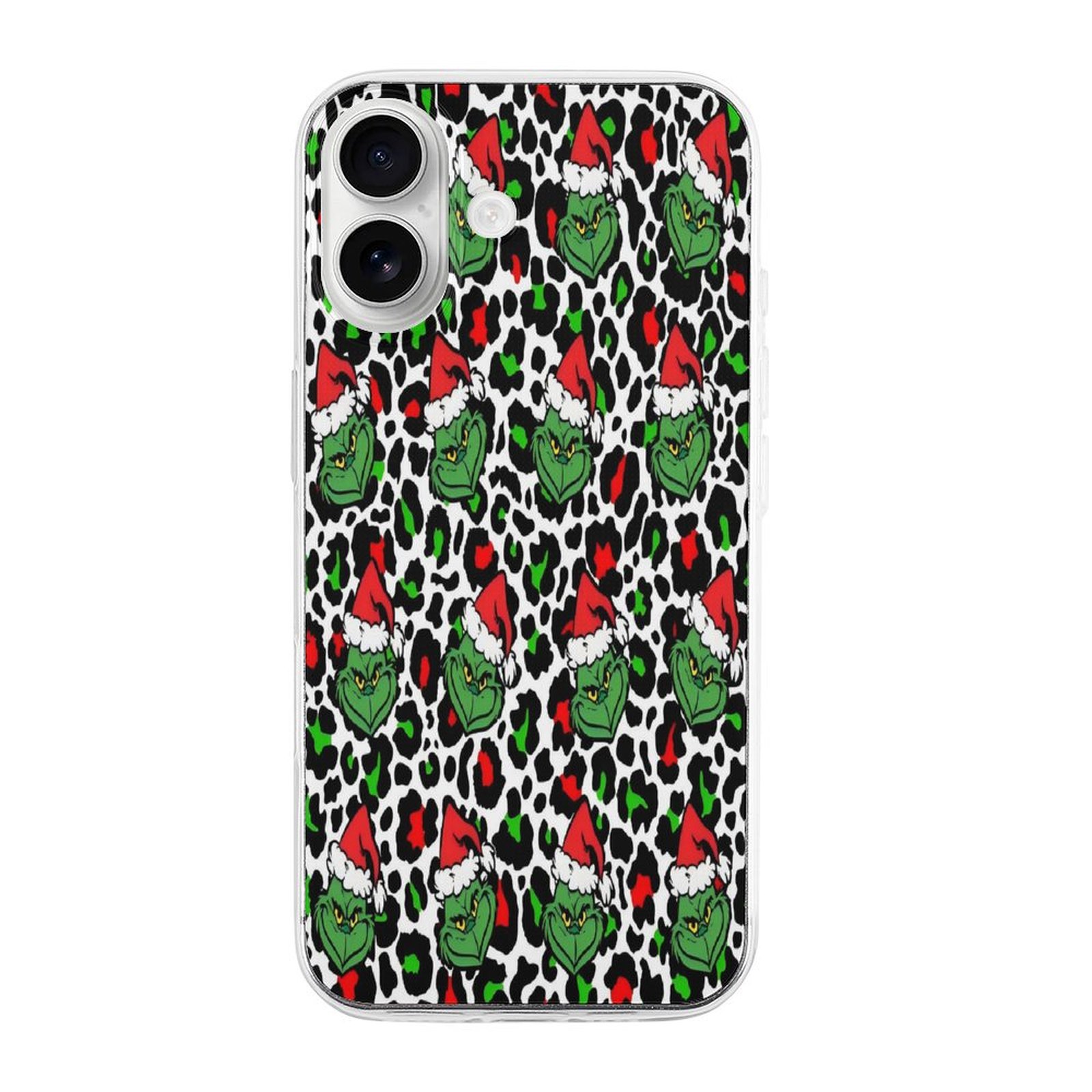 Grinch Cases for iPhone 16 Anime Durable TPU Grinch Merch - Walmart.com