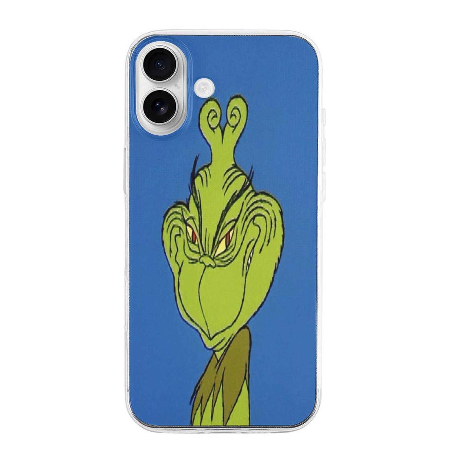 Grinch Cases for iPhone 16 Plus Anime Durable TPU Grinch Merch ...