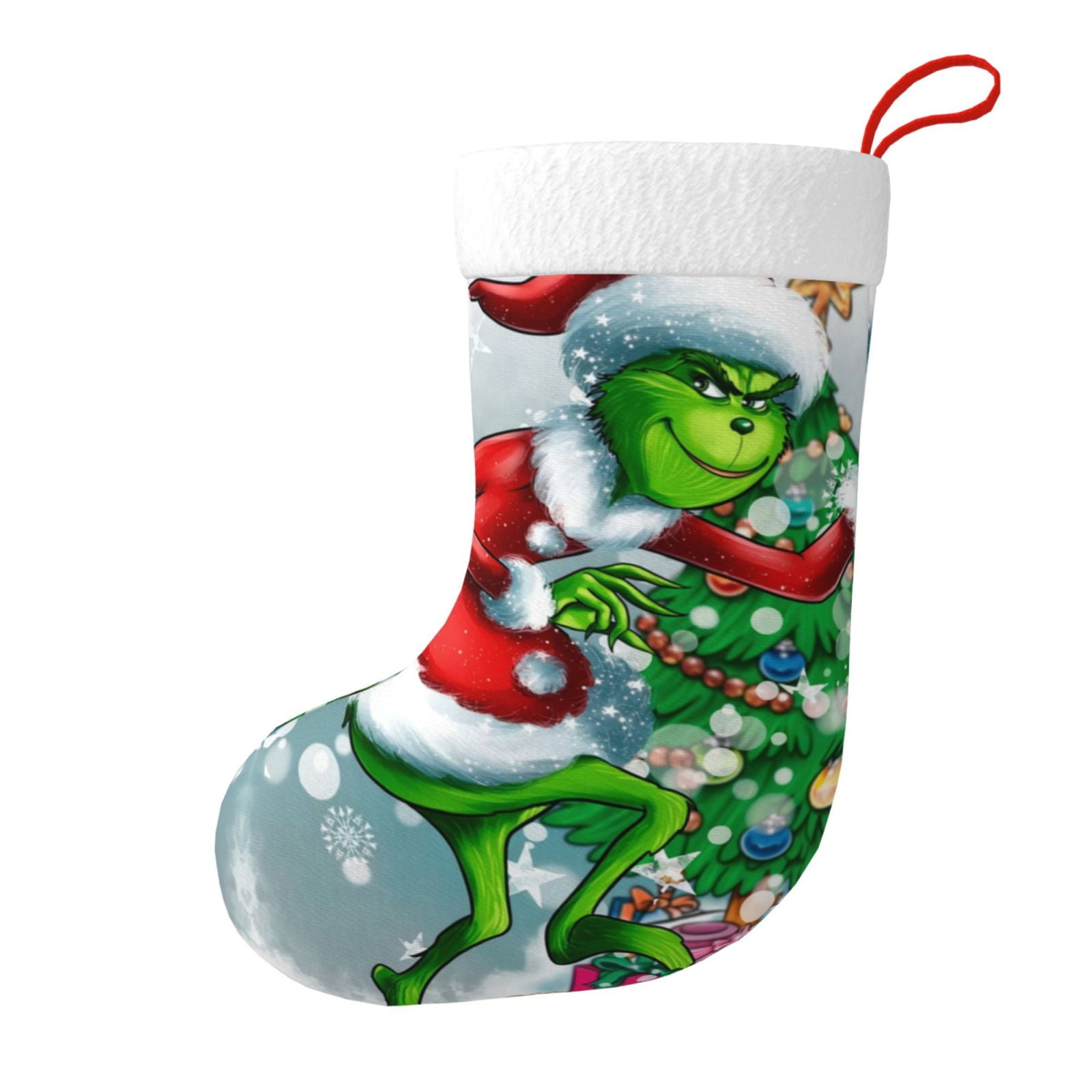 Grinch Character Design Christmas Stocking 18 Inch,Grinch Character ...