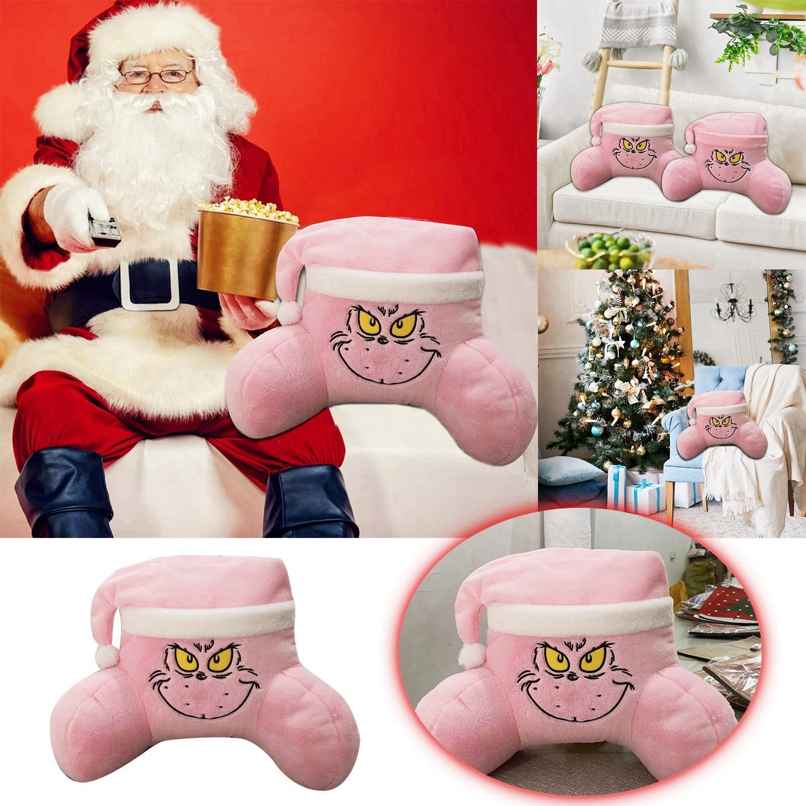 Grinch Character Hug Pillow Plush, A Quirky & Cute Toy with Supremely ...