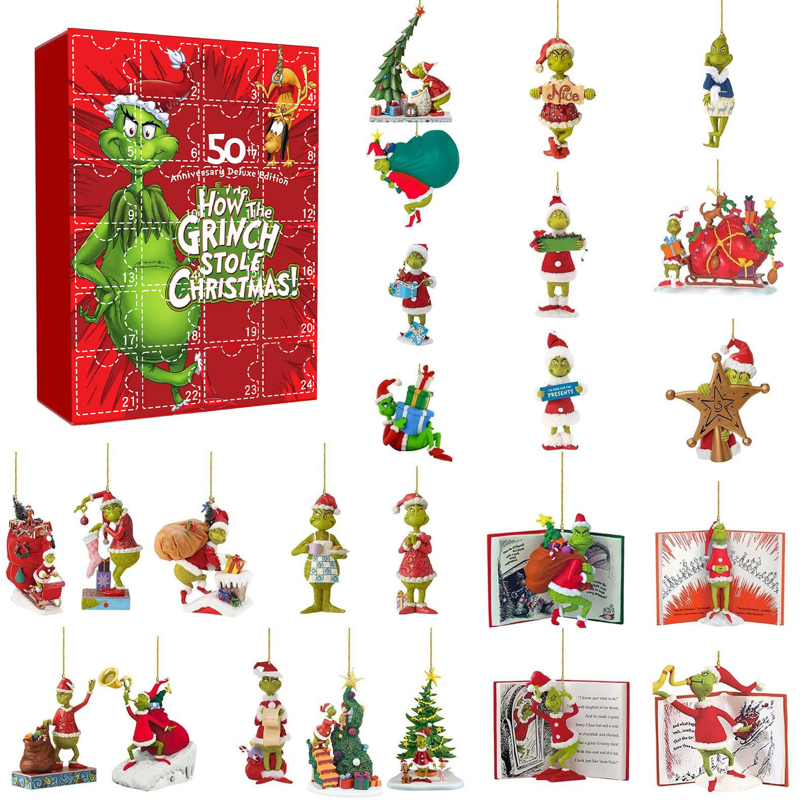 Green Monster Christmas Advent Calendar 2025,Green Monster Christmas ...