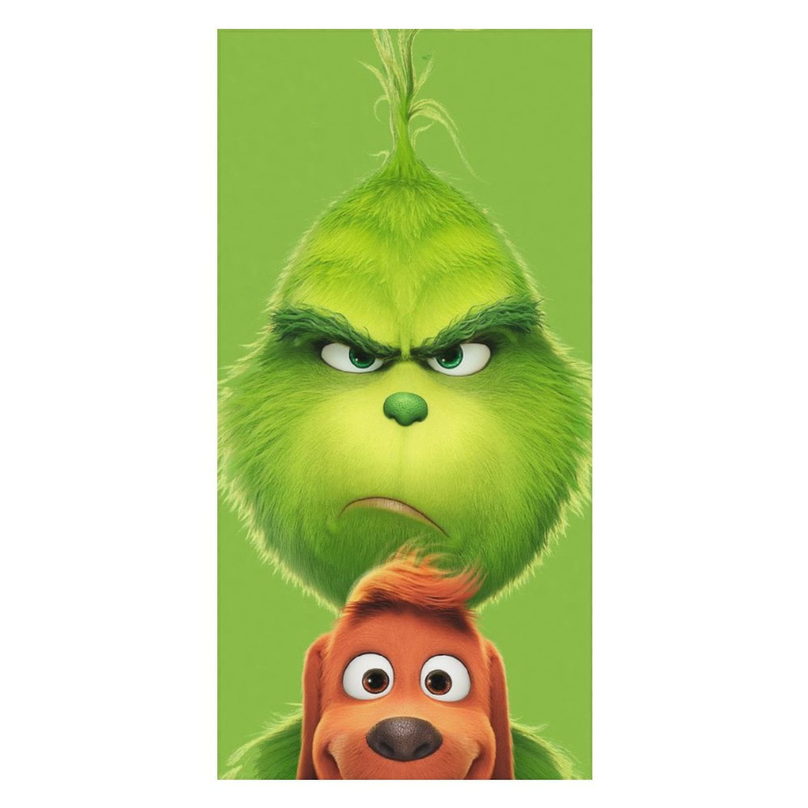 The -Grinch Christmas Beach Towel, Super Soft Lightweight Bath for ...