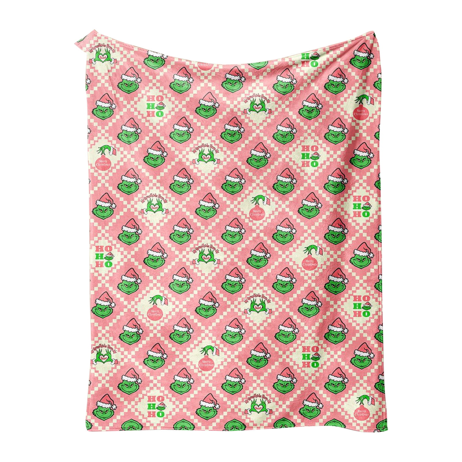Grinch Christmas Blanket Christmas Decorative Throw Blanket With Super ...