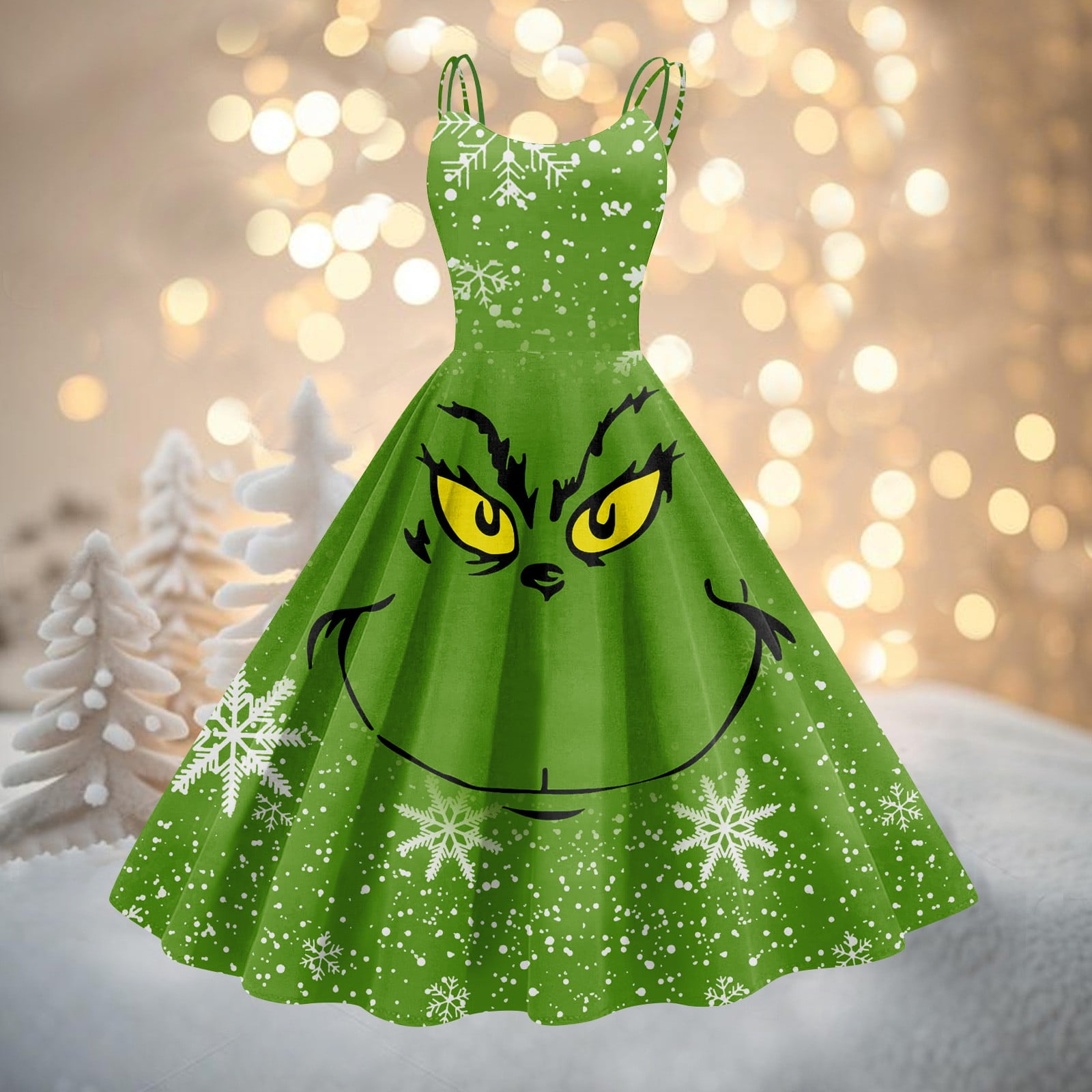 Grinch Christmas Costume Dress - Matching PjsWomen's Fashion Christmas ...