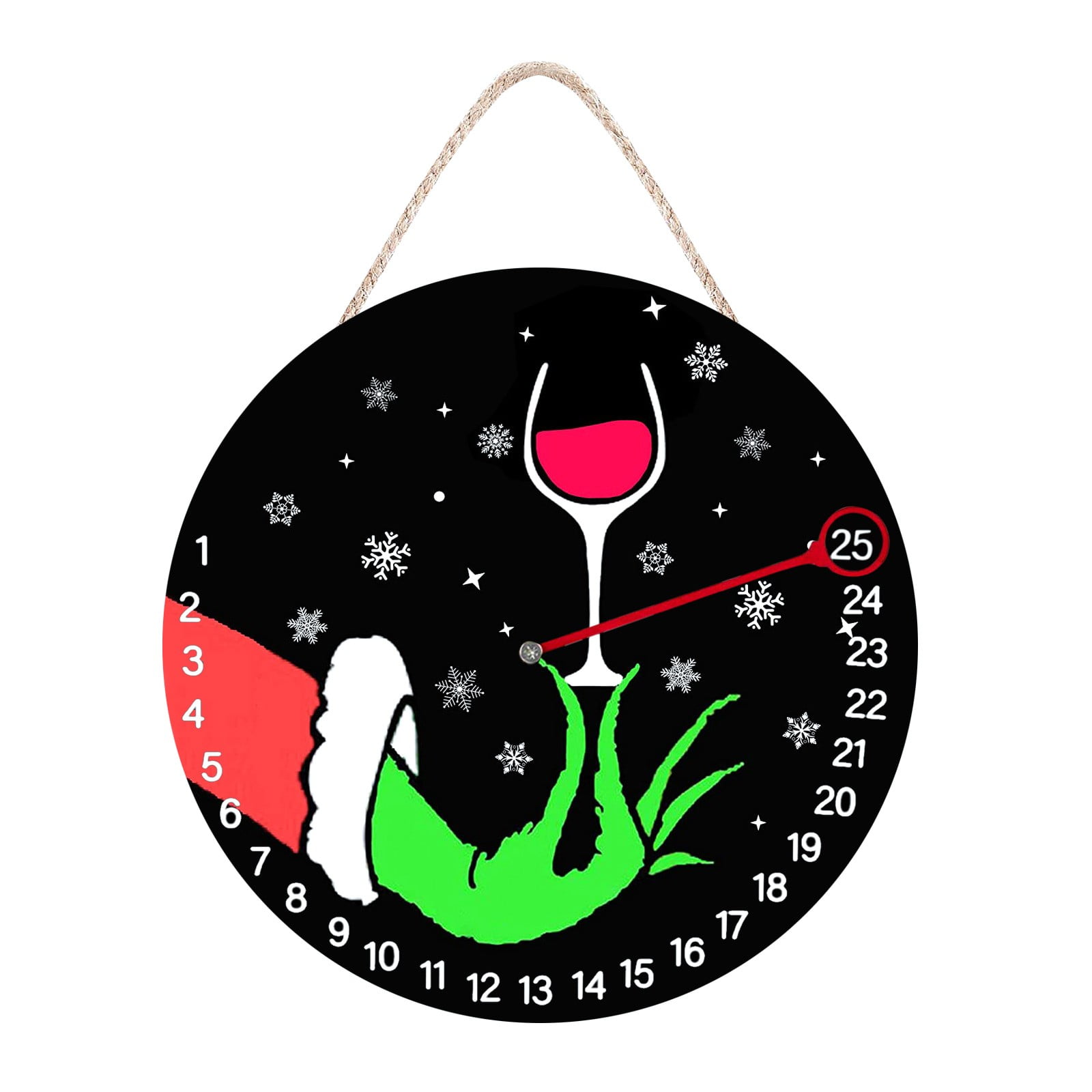Grinch Christmas Countdown,Grinch Door Sign,Grinch Advent Calendar ...