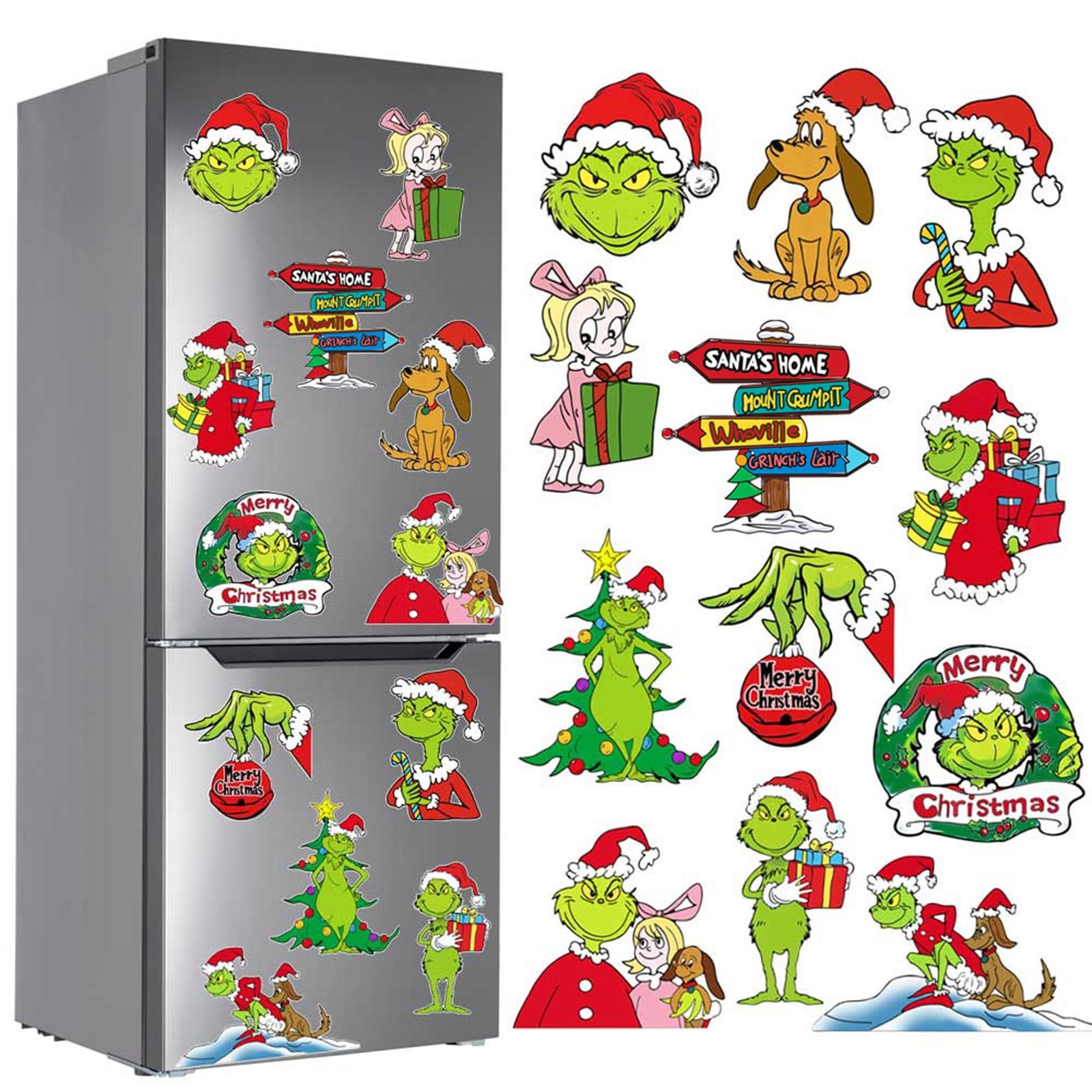 Grinch Christmas Decoration - Merry Christmas 12pcs Christmas ...