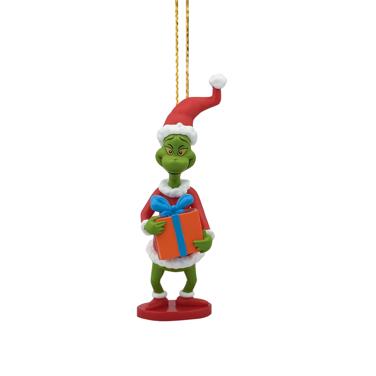 Grinch Christmas Decoration Whimsical Holiday Ornament Unique Cartoon ...