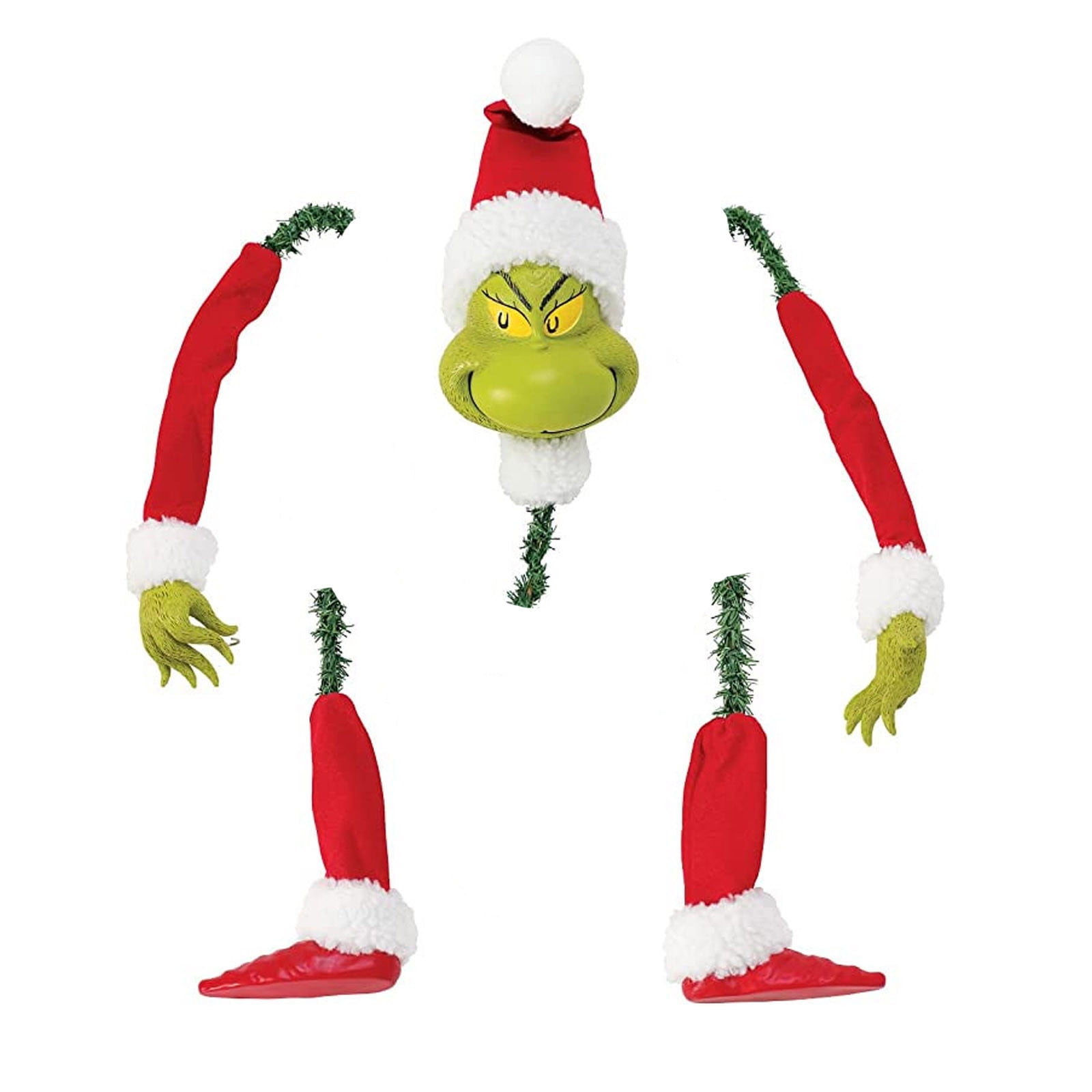 Grinch Christmas Decorations Coming! Festive Christmas Tree Decoration ...
