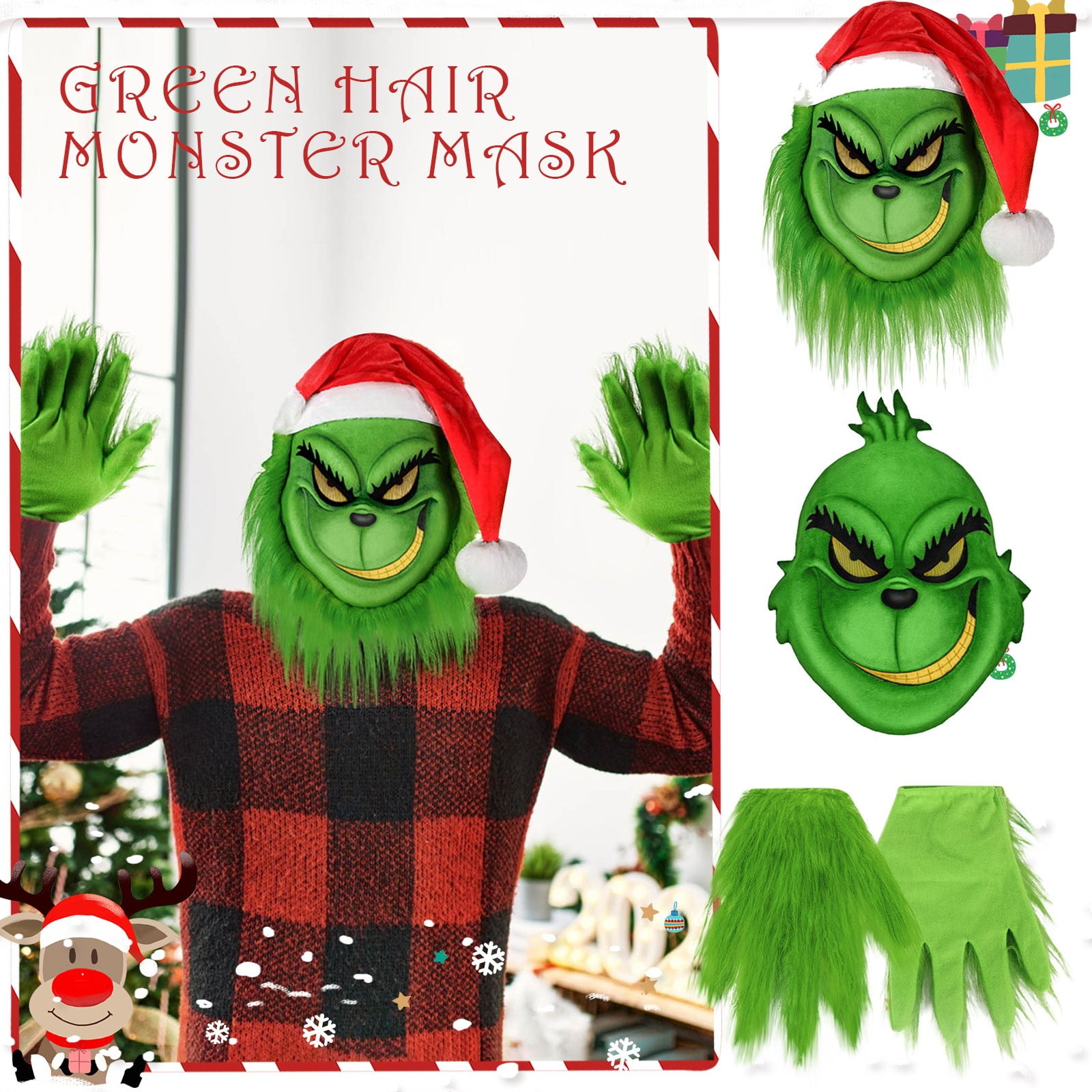 Grinch Christmas Decorations, Grinch Decor, Grinch Party Decorations ...
