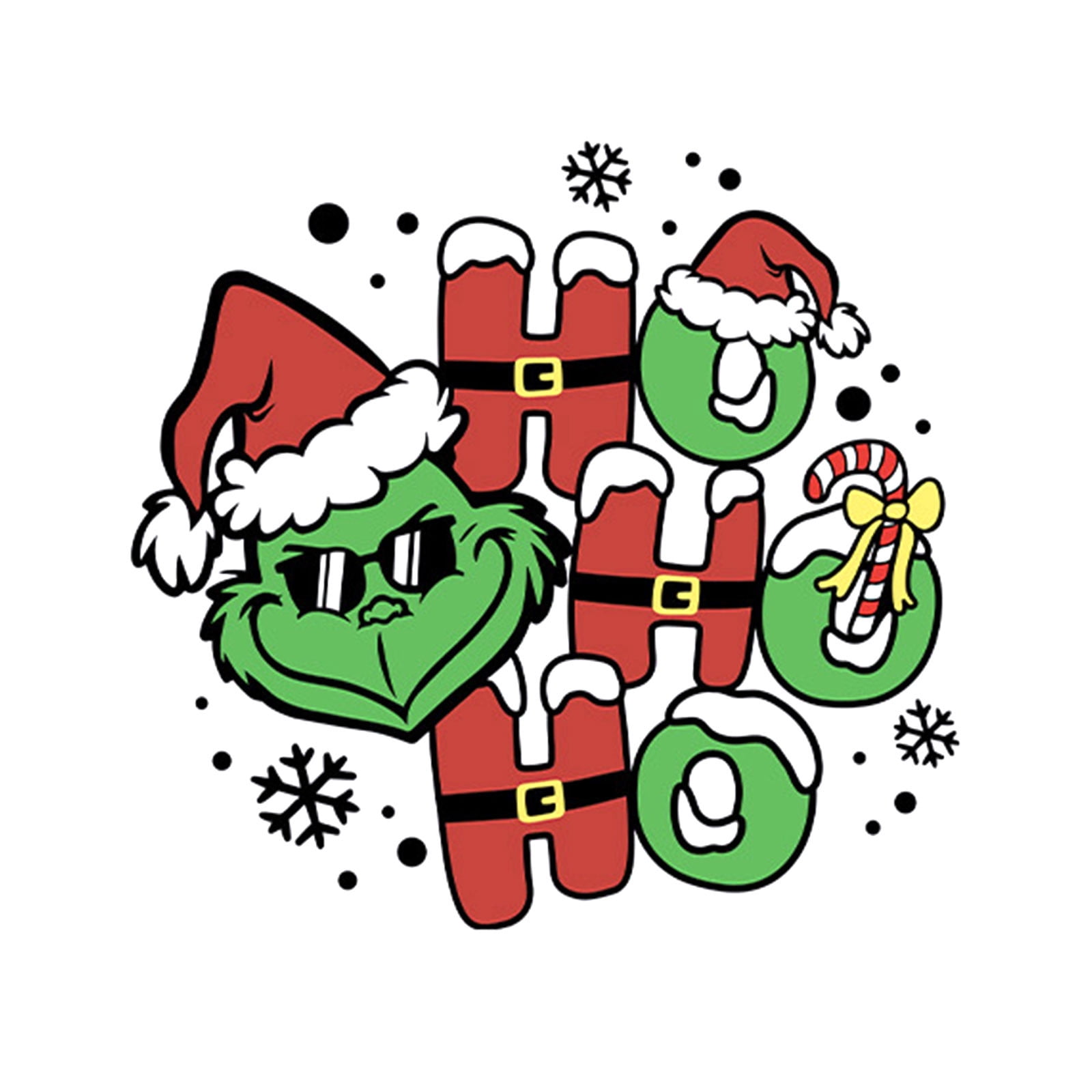 Grinch Christmas Decorations Christmas Iron On Transfer Heat Transfer ...