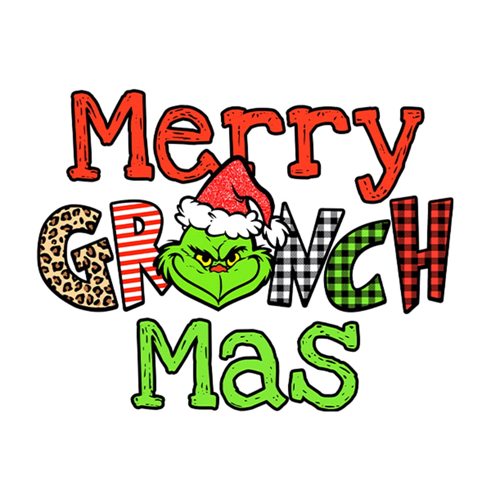Grinch Christmas Decorations Christmas Iron On Transfer Heat Transfer ...