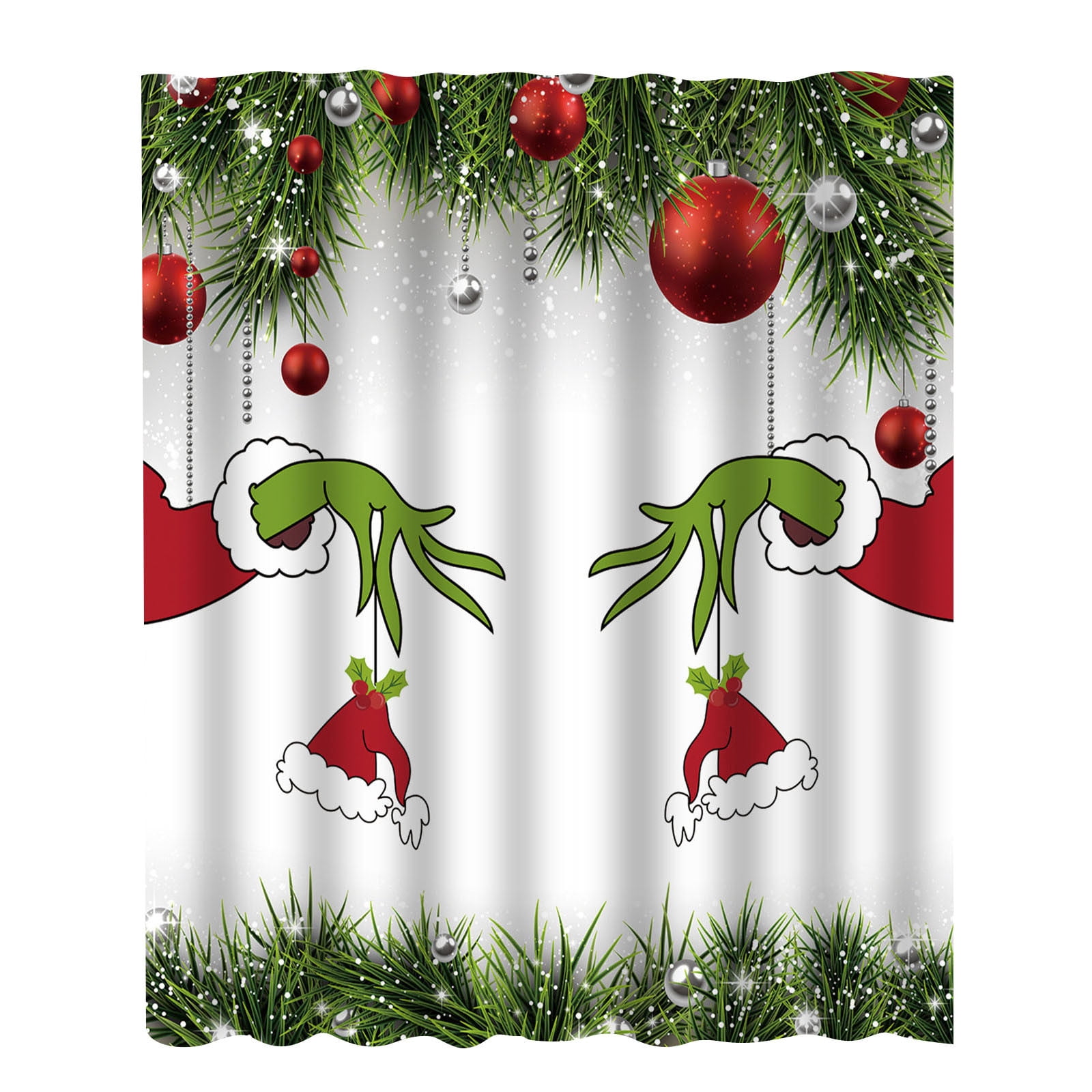 Grinch Christmas Decorations, Merry Christmas Grinch Shower Curtain ...